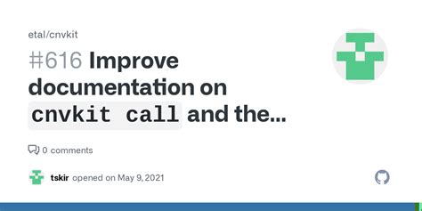 Improve Documentation On Cnvkit Call And The Use Of VCFs Issue Etal Cnvkit GitHub