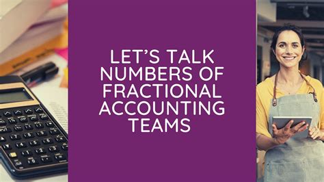 Lets Talk Numbers Of Fractional Accounting Teams Cfo Group