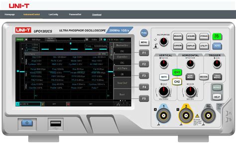 Upo1000cs Digital Oscilloscopes Digital Oscilloscopes Uni T Voltage Meter Multimeter