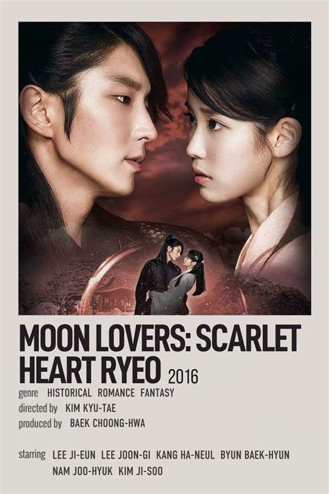 Moon Lovers Alternate Poster Moon Lovers Drama Korean Drama Series