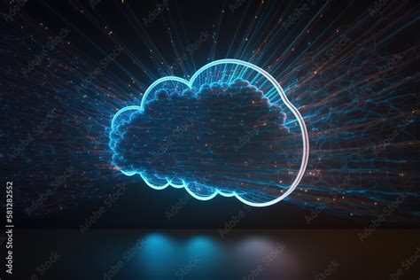 Cloud Computing Cyber Security Ai Mind Network Management Modern