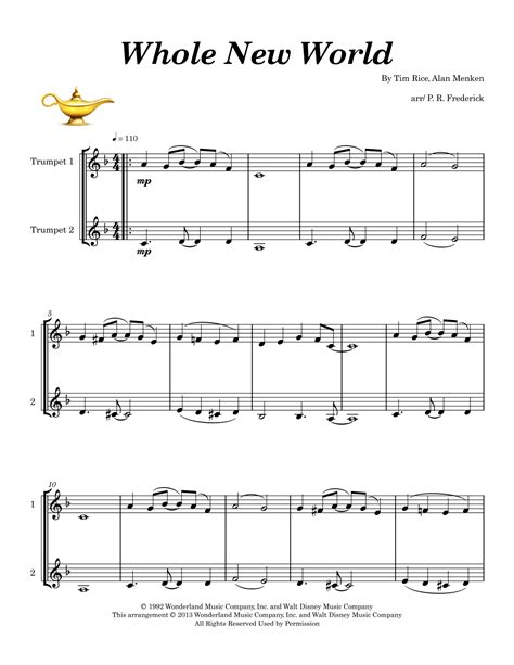 A Whole New World Aladdins Theme By Peabo Bryson And Regina Belle