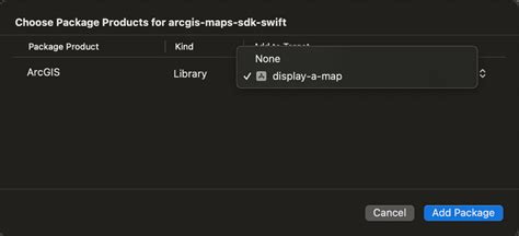 Install And Set Up Arcgis Maps Sdk For Swift Esri Developer