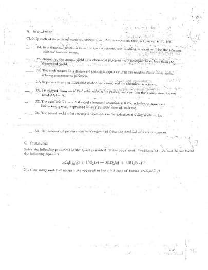 Stoichiometry Test Review By All Your Chemistry Needs Tpt