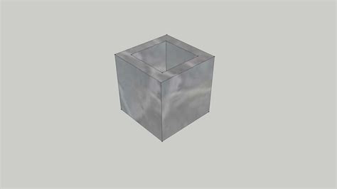 8 X 8 X 8 Concrete Block 3d Warehouse