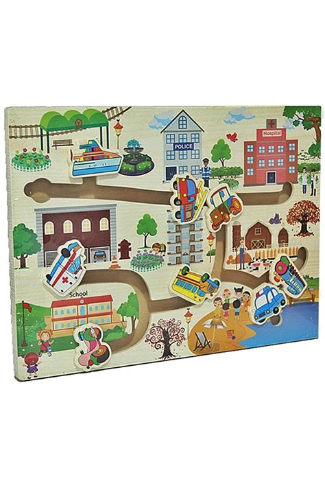 Wood Scroll Puzzle Vicedeal