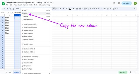Google Sheets Not Sorting Numbers Correctly FIX