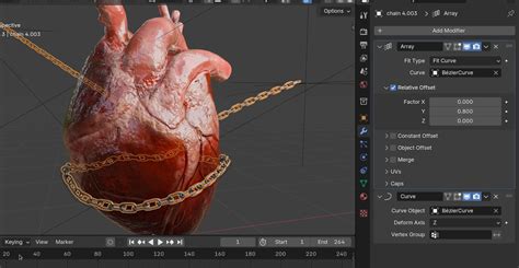 Chain Links Exploding Particles And Physics Simulations Blender Artists Community