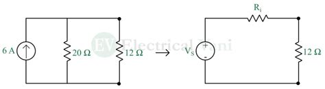 Source Transformation Theory And Examples Electrical Vani