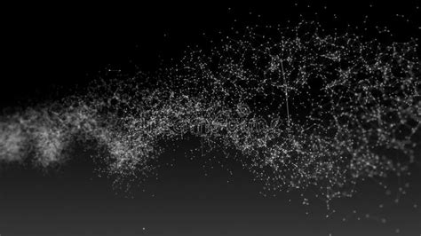 Human Dna Abstract Black Background With Plexus Stock Video Video Of