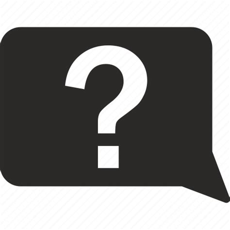 Query Question Help Support Vector Illustration Concept Icon