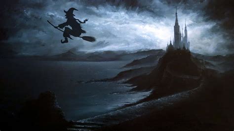[100 ] Halloween Witch Aesthetic Wallpapers