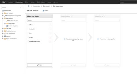 Edit Data Structure Knowledge Base