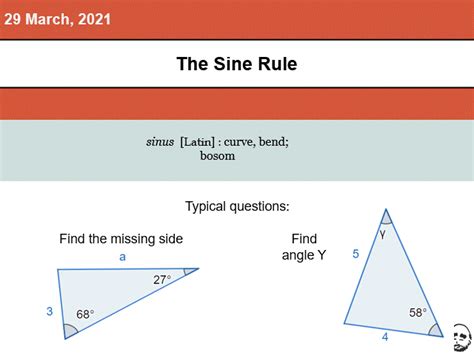 The Sine Rule Teaching Resources