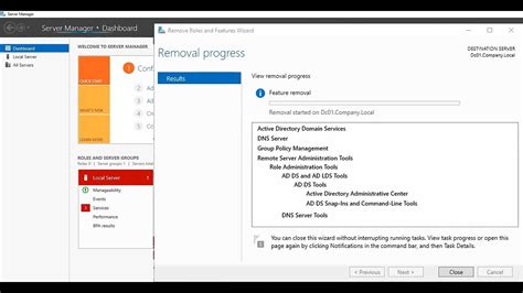 How To Demote Remove Active Directory Users And Computer Domain