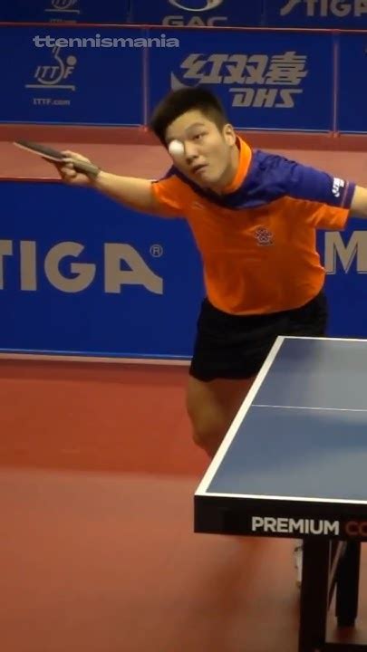 Подача Маятник от Чемпиона Мира 💪🏻🏓 настольныйтеннис пингпонг подача маятник Tabletennis