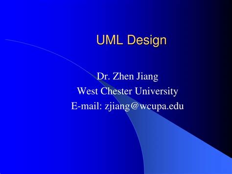 Ppt Uml Design Powerpoint Presentation Free Download Id9097437