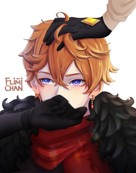 Tartaglia Genshin Impact Drawn By Flimichan Danbooru