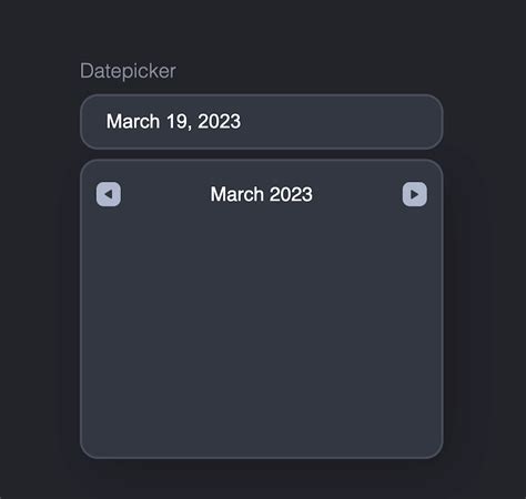 How To Build An Amazing Custom Datepicker The Helpful Tipper