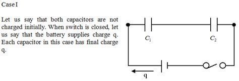 Do Capacitors In Series Always Have Same Charge 123IITJEE Courses