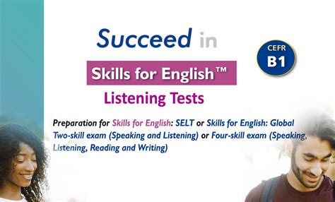 succeed in skills for english level b1 listening tests global elt