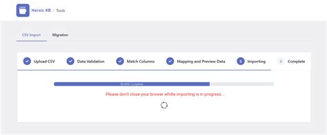 New Heroic Kb Csv Importer And Migration Tools