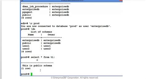 Module 6 Creating And Managing Databases Postgres Administration