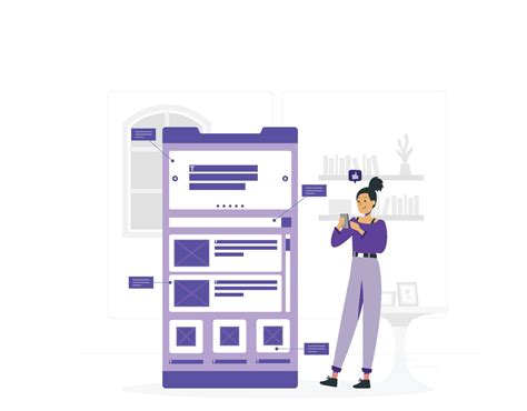 Flat Design Of Ui Ux Design Concept Vector Art At Vecteezy