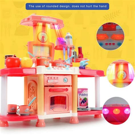 유니버설 가상 놀이 장난감 만화 플라스틱 작동하기 쉬운 유치원 놀이 집 장난감 척 재생