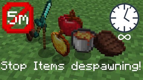 How To STOP Items Despawning In Minecraft YouTube