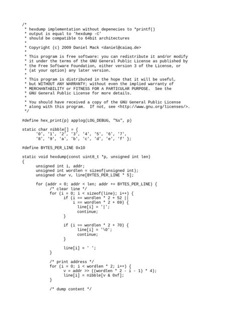 Hex Dump Pdf