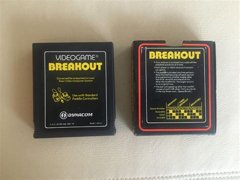 Atari 2600 Vcs Breakout Scans Dump Download Screenshots Ads