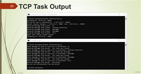 Solved Update This Code Of Clientandandserver Tcp In Python To