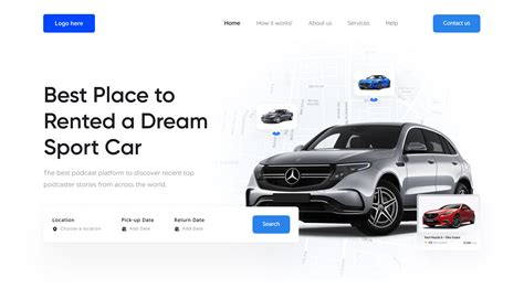 Ui Ux Header Sections Design On Behance