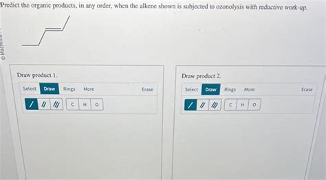 Solved Draw Product 1 Draw Product 2 Chegg Com
