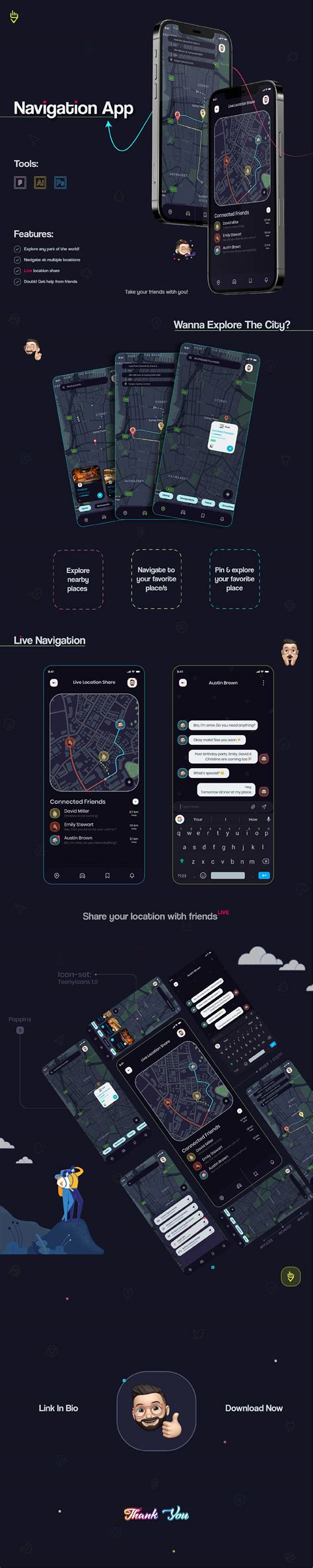 Navigation App Concept On Behance