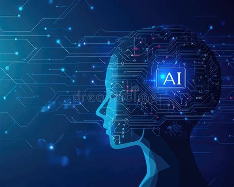 Digital Representation of Artificial Intelligence Concept Showcasing a ...