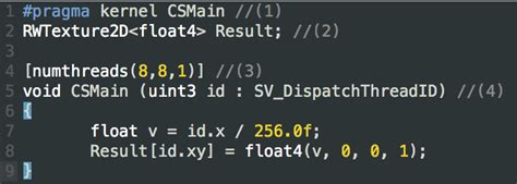 Unity — Compute Shader 基礎認識 本篇文章是參考了unity官方手冊以及幾篇相關教學文章後，紀錄實作和理解的過程