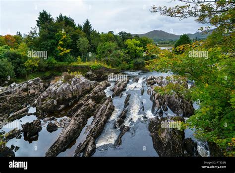 Sneem Village Ring Of Kerry Trail Iveragh Peninsula County Kerry