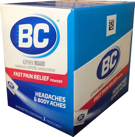 Bc Powder 36 2pks Mfgrus