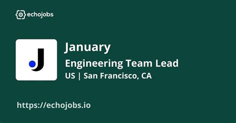 January Is Hiring Engineering Team Lead Borrower Activation New York