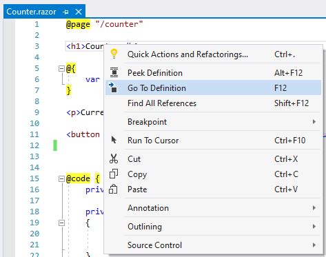 C Code Navigation Commands Shouldn T Be Available In HTML Issue