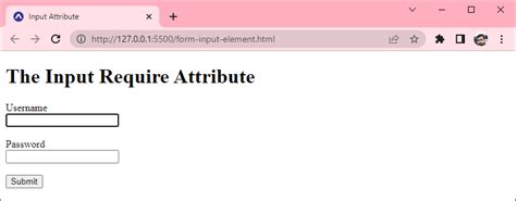 What Is Form Input Element Its Types And Attributes