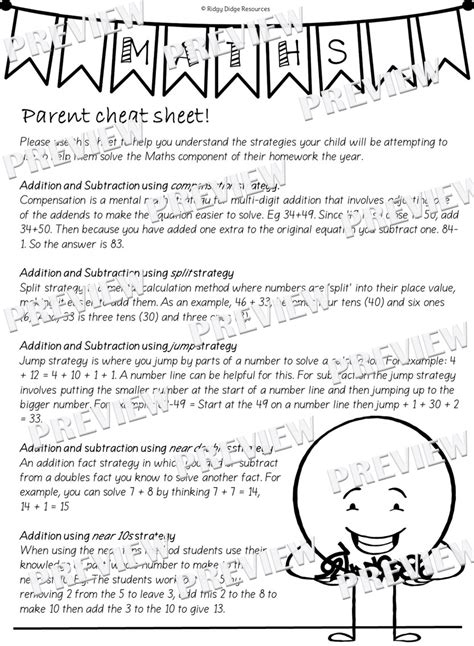 Australian Curriculum 8 4 Aligned Year 5 Homework Sheets Ridgy Didge