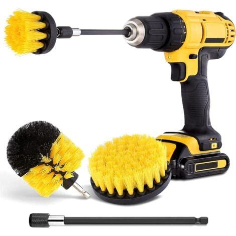 Set Di Accessori Per Spazzole Per Trapano Kit Di Pulizia Con Spazzola