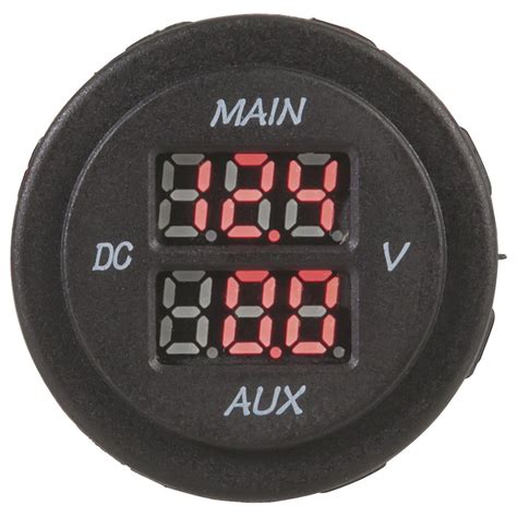 Dual Battery LED Voltmeter Jaycar Australia