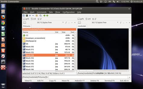 double commander dual panel file manager for ubuntu linux mint other