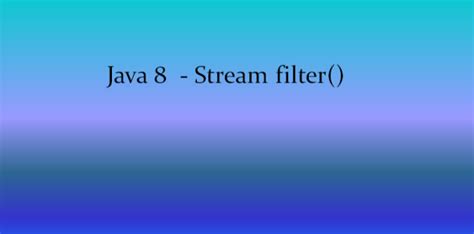 Java 8 Archives Javatute