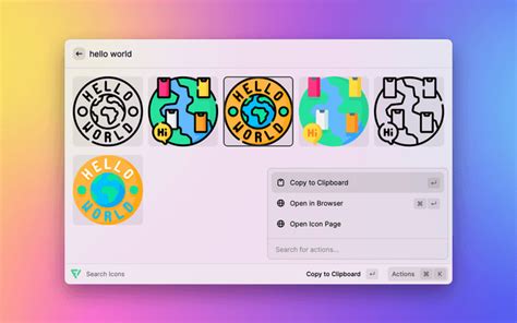 Raycast Store Flaticon — Search Icons