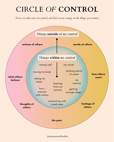 The Circle Of Control Reduce Stress And Find Inner Peace